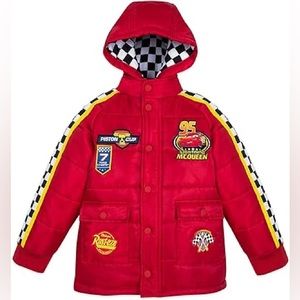 Pixar | Jackets & Coats | Disney Pixar Cars Lightning Mcqueen Winter ...